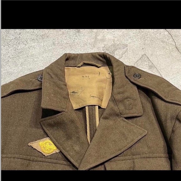 American Vintage | Jackets & Coats | Rare Vintage 94s Ww2 Wool Jacket ...